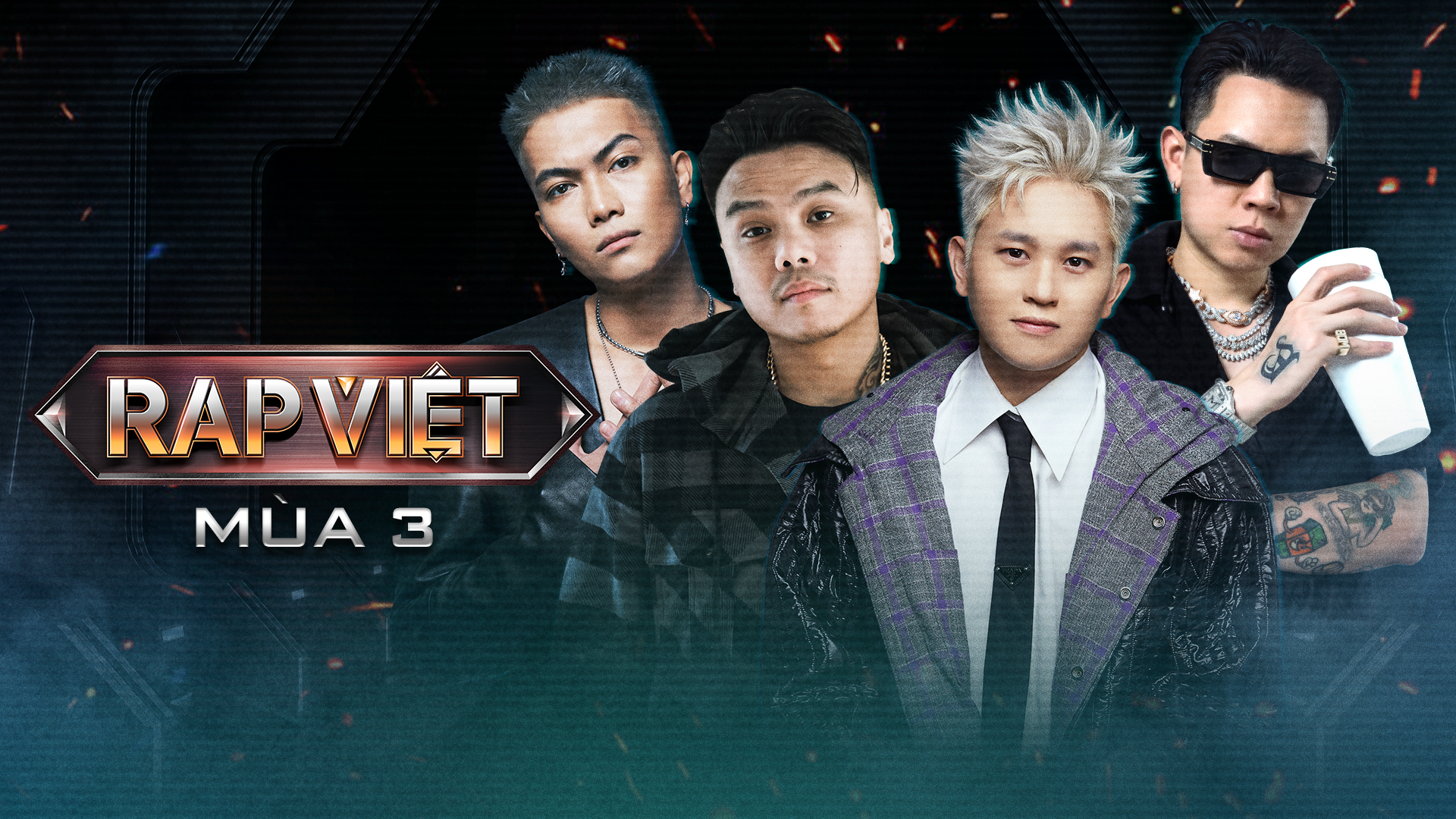 Rap Việt - Mùa 3 | Rap Việt - Mùa 3 Tập 1-16 |VieON
