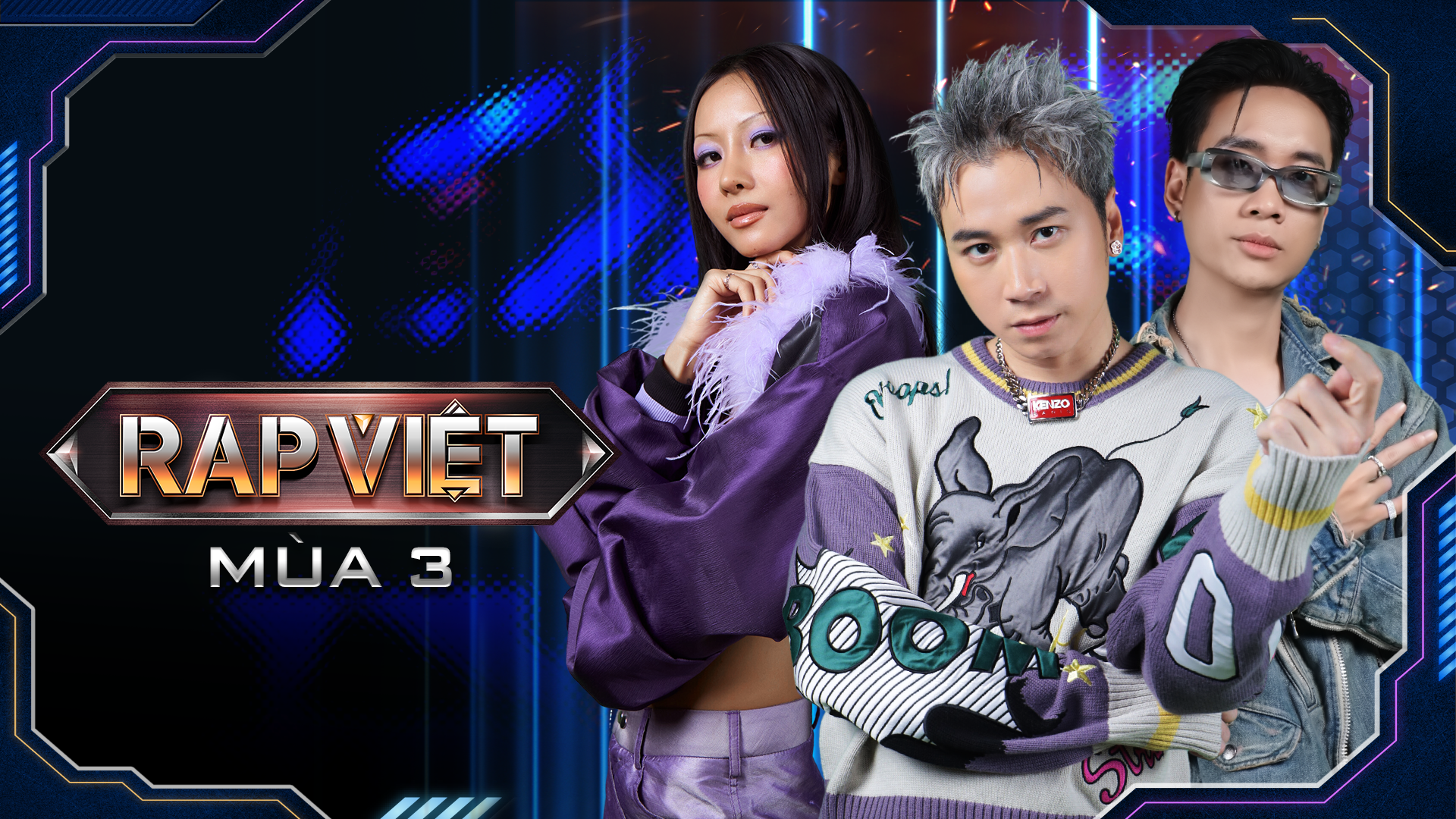 Rap Việt - Mùa 3 | Rap Việt - Mùa 3 Tập 1-16 |VieON