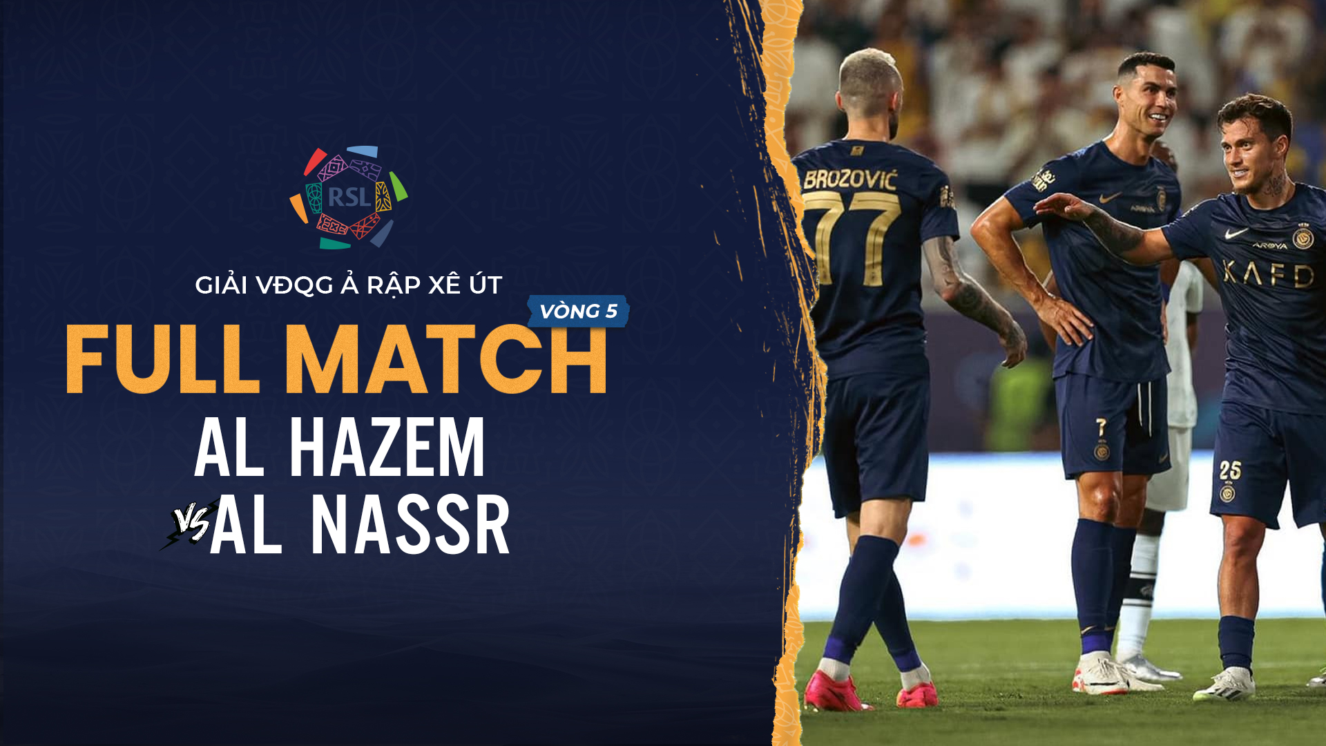 Full Match Al Hazem - Al Nassr (Vòng 5 - Giải VĐQG Ả Rập Xê Út 2023/24 ...