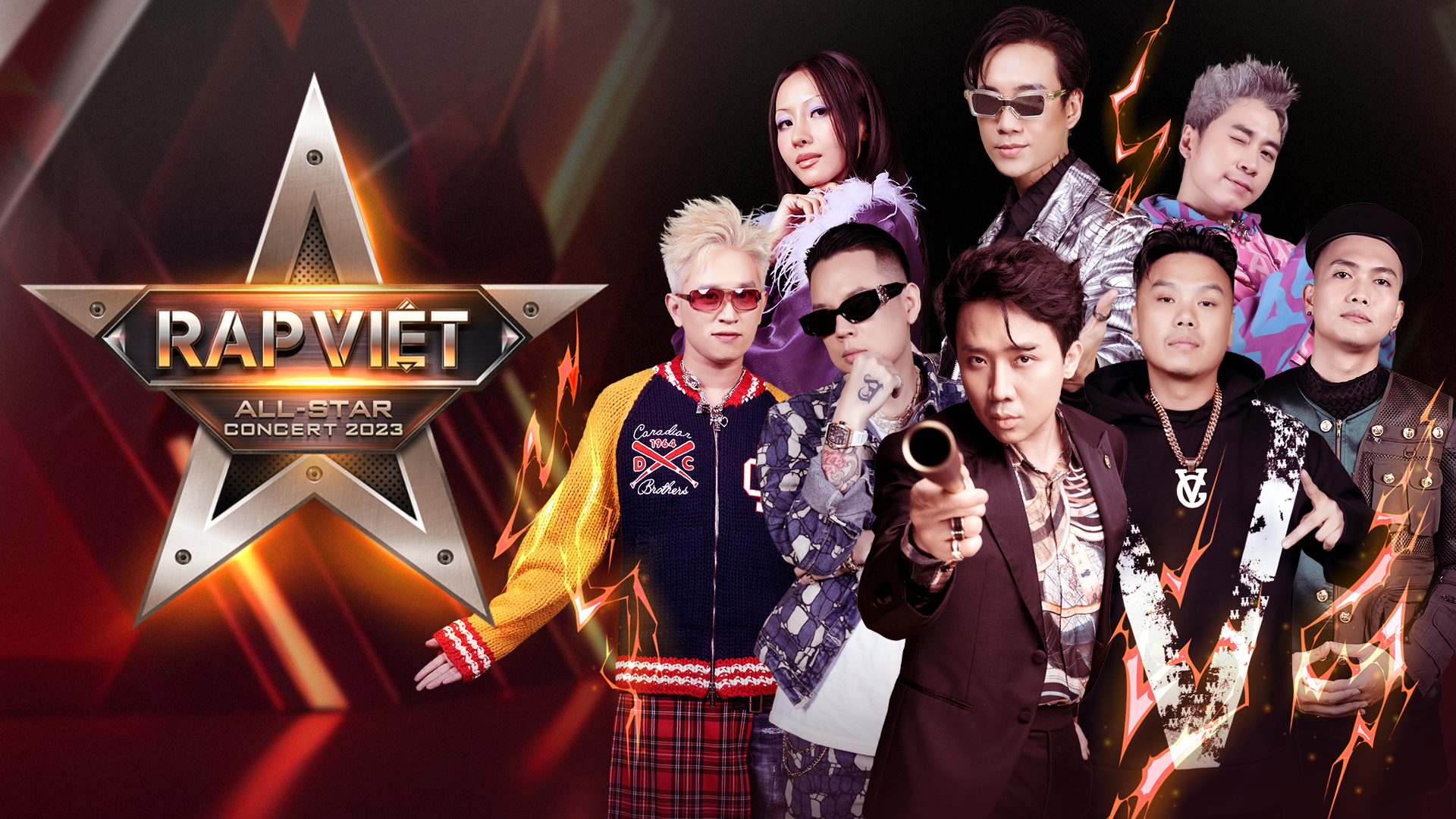 Rap Việt All Star Concert 2023 | Rap Việt All Star Concert 2023 Tập 1-3 ...