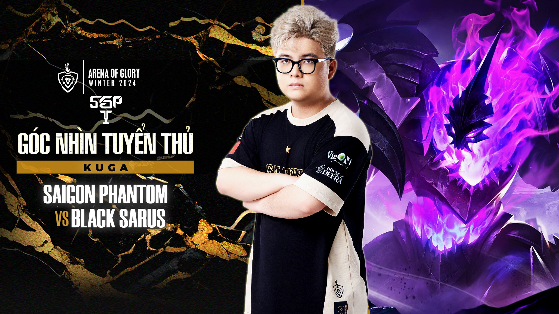 Góc Nhìn Tuyển Thủ : SGP Kuga - Skud (SGP vs BBS) | VieON