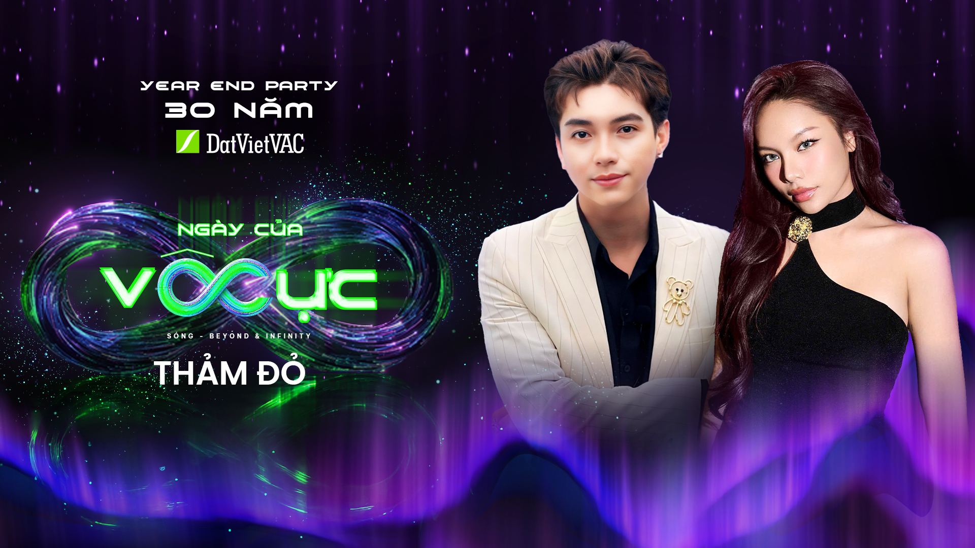 Thảm đỏ Year End Party - 30 năm DatVietVAC: Ngày Của Vô Cực | VieON
