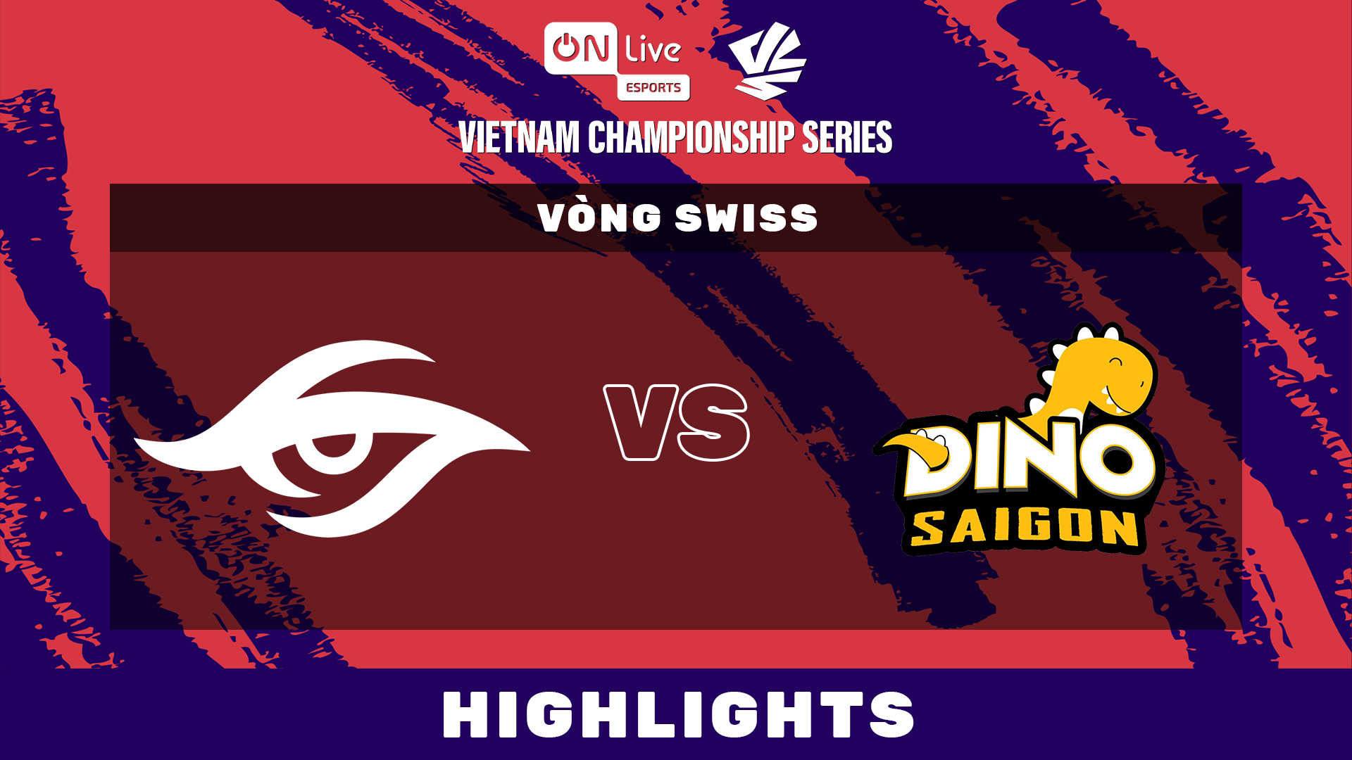 Highlights Saigon Secret - Saigon Dino (Vòng Thụy Sĩ - VCS Summer 2025) | VieON