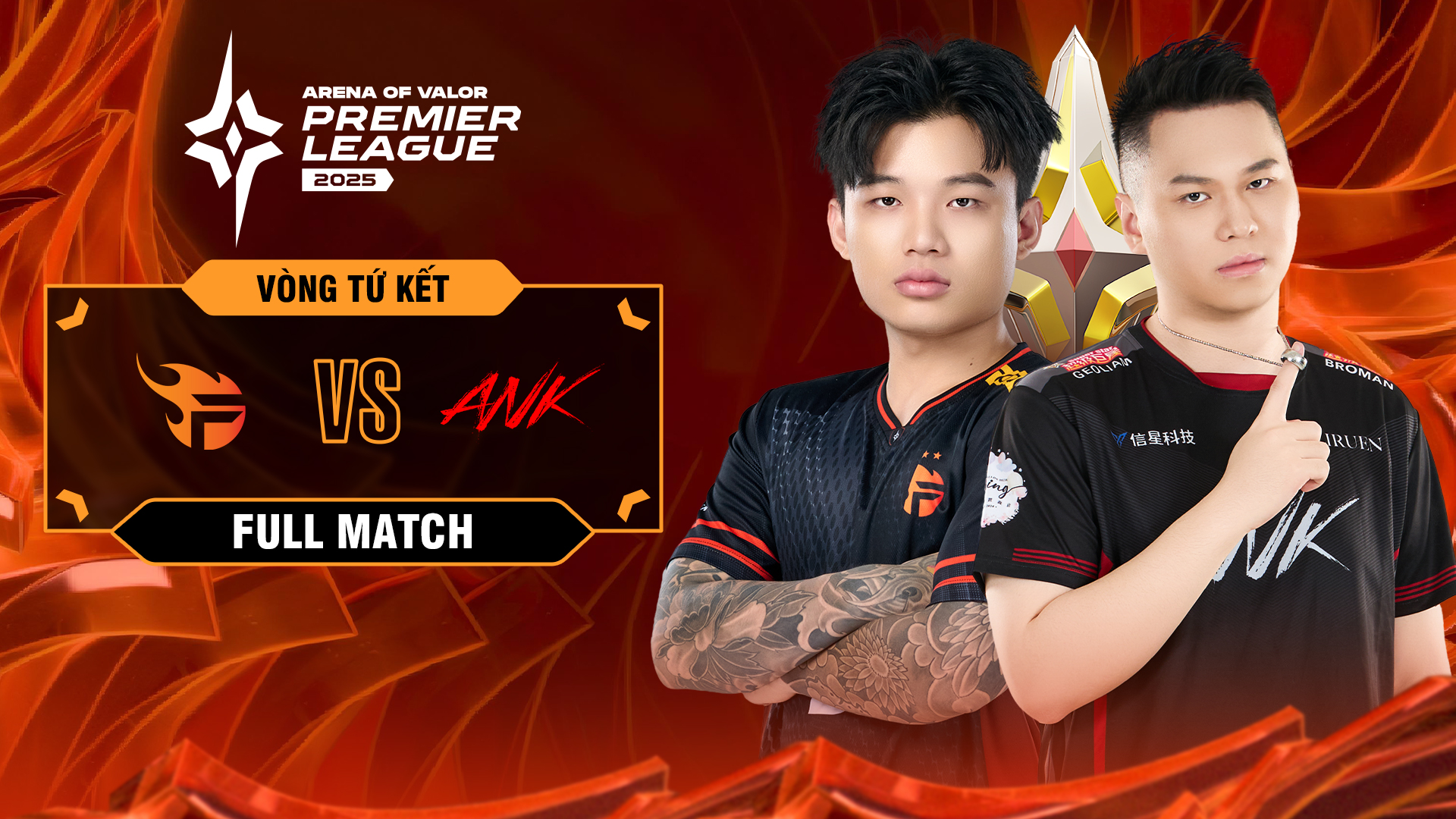 Full Match ANK Gaming - Team Flash (Playoffs - APL 2025) | VieON