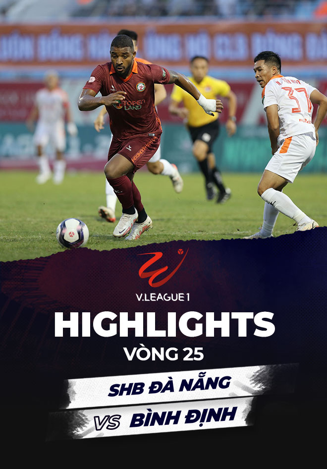 Highlights SHB Đà Nẵng - Bình Định (Vòng 25 - V-League 2022/23) | VieON