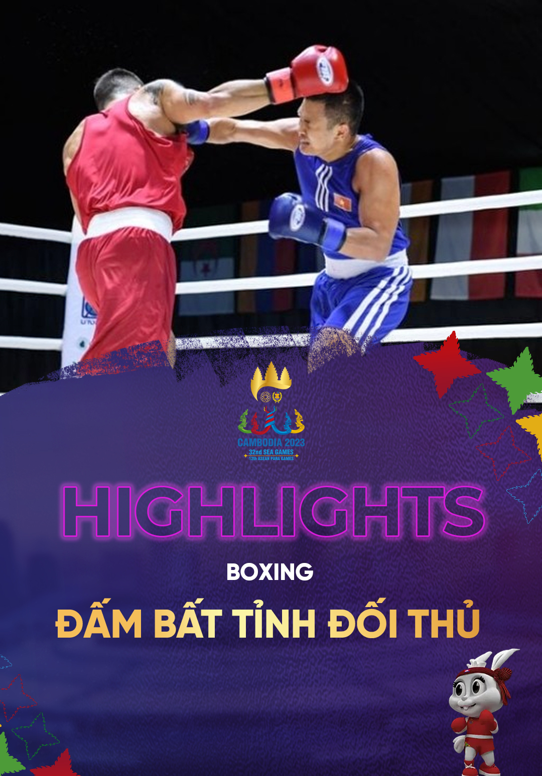 Highlights Bùi Phước Tùng đấm bất tỉnh võ sĩ Thái Lan (Boxing - SEA ...