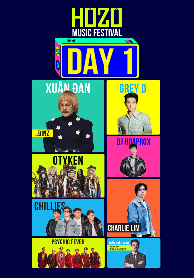 HOZO Music Festival 2023 - Lễ Hội Âm Nhạc Quốc Tế HOZO | Tập 1-10 |VieON