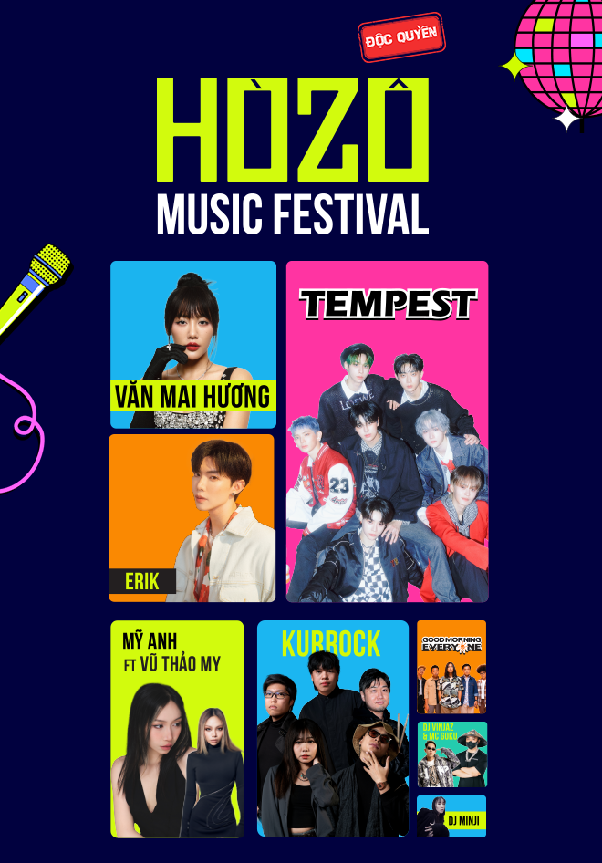 HOZO Music Festival 2023 - Lễ Hội Âm Nhạc Quốc Tế HOZO | Tập 1-10 |VieON