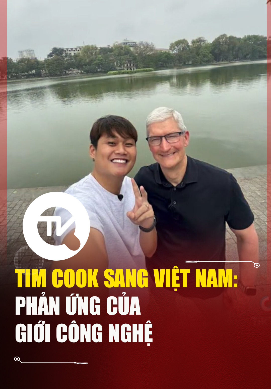 Phản ứng của giới công nghệ khi Tim Cook sang Việt Nam | VieON