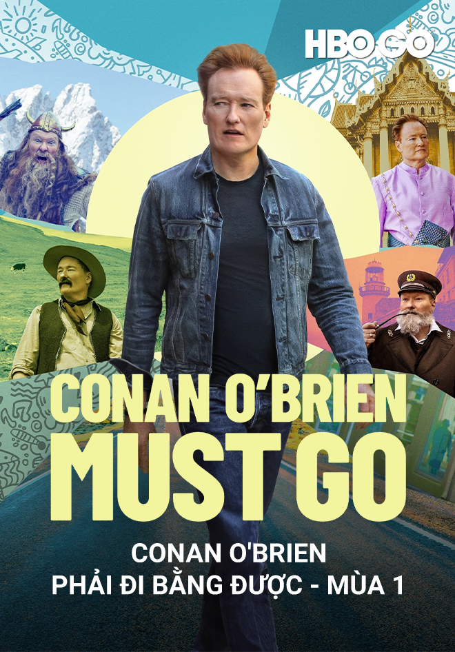 Conan O'brien Phải Đi Bằng Được | Tập 1-4 |VieON