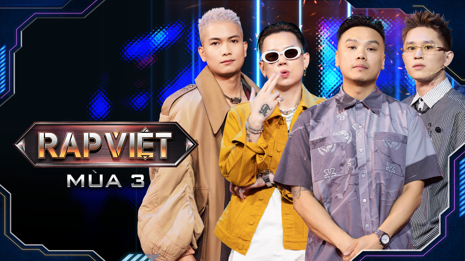 Rap Việt - Mùa 3 | Rap Việt - Mùa 3 Tập 1-16 |VieON