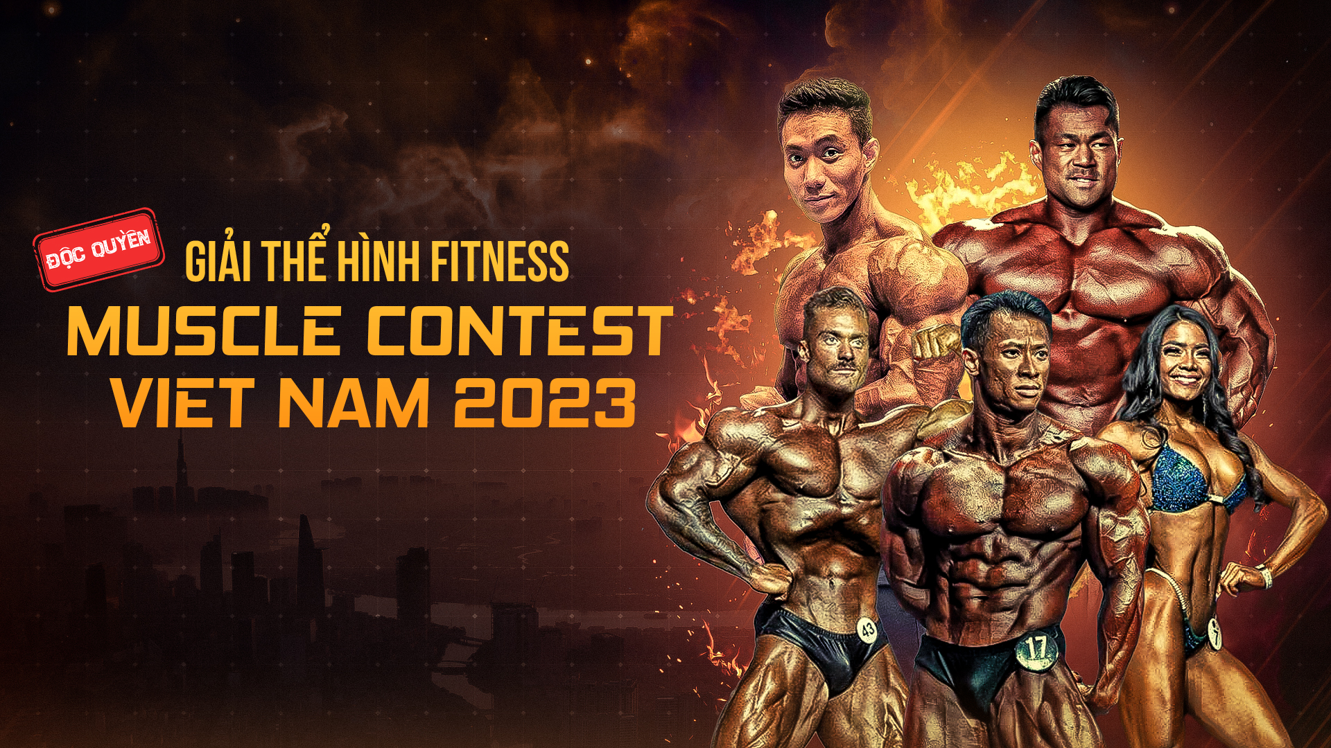 Giải Thể Hình Fitness Muscle Contest Viet Nam 2023 | VieON