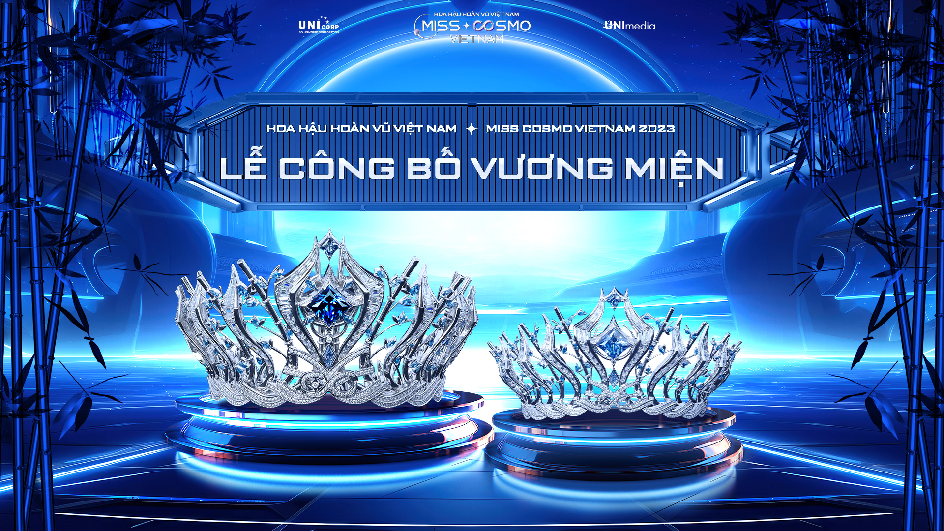 Lễ Công Bố Vương Miện Hoa Hậu Hoàn Vũ Việt Nam 2023 | VieON