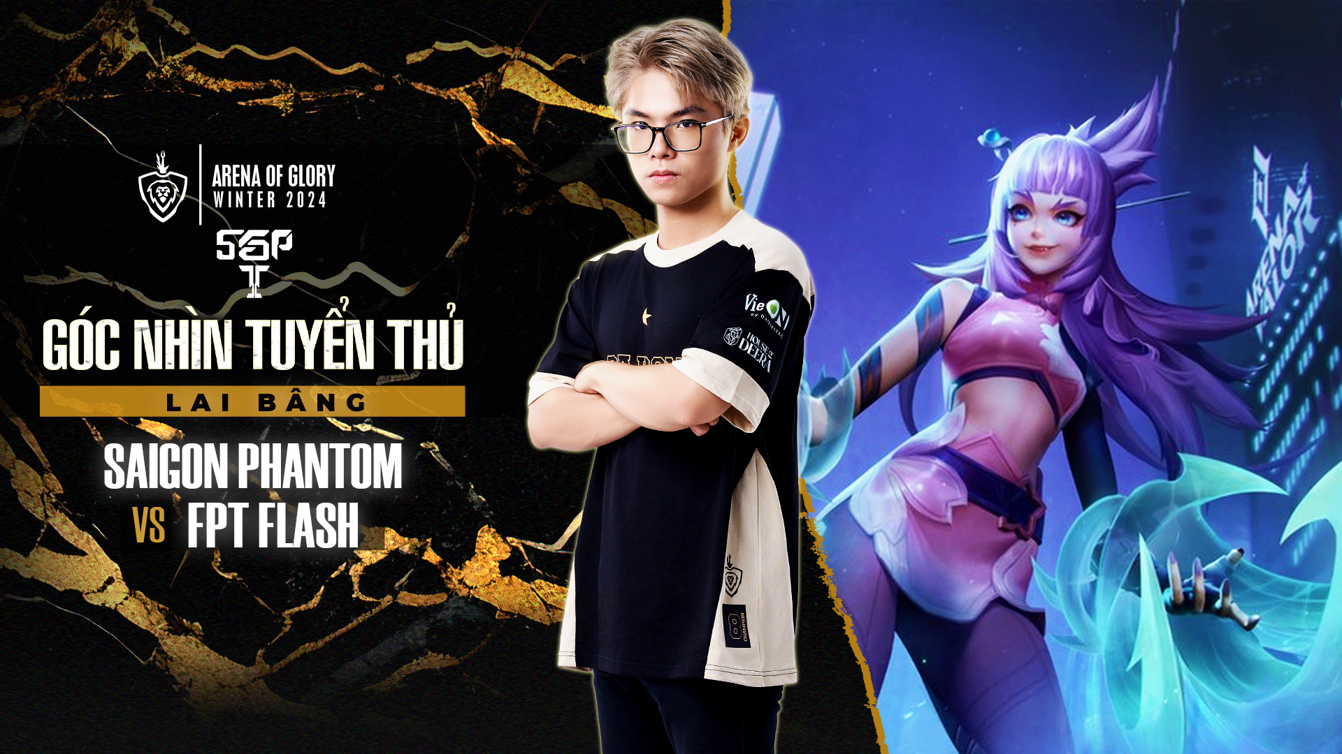 Góc Nhìn Tuyển Thủ : SGP Lai Bâng - AOi (SGP vs FPT) | VieON