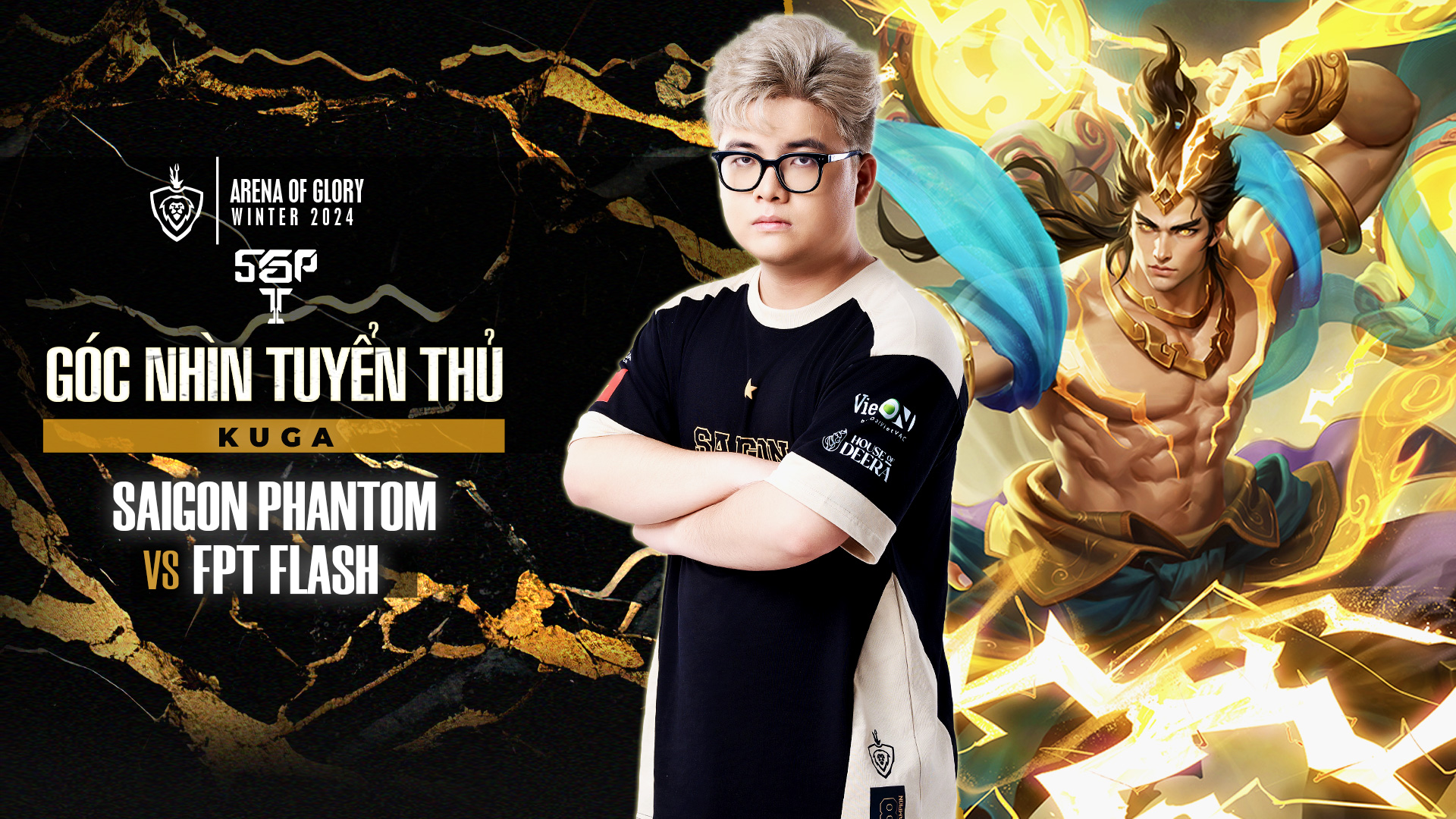 Góc Nhìn Tuyển Thủ : SGP Kuga - Lữ Bố (SGP vs FPT) | VieON