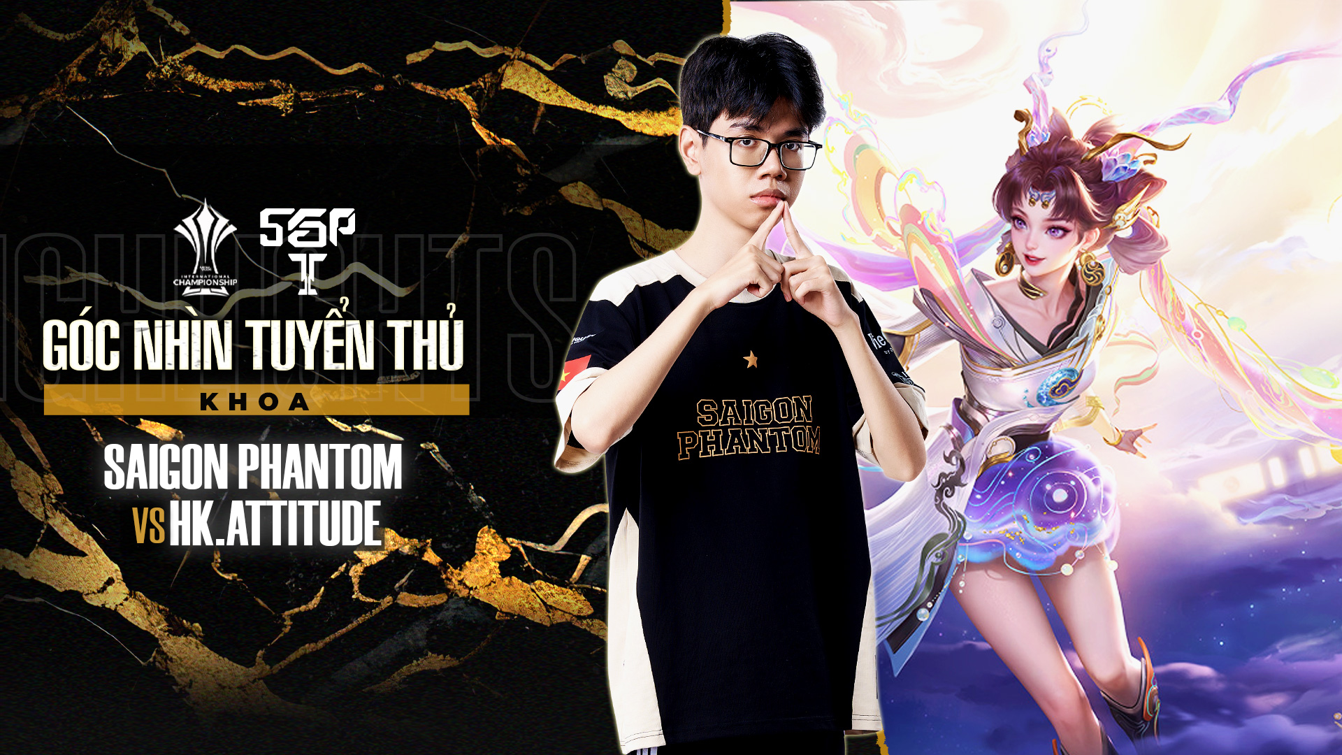 Góc Nhìn Tuyển Thủ : SGP Khoa - Violet (SGP vs HKA) | VieON