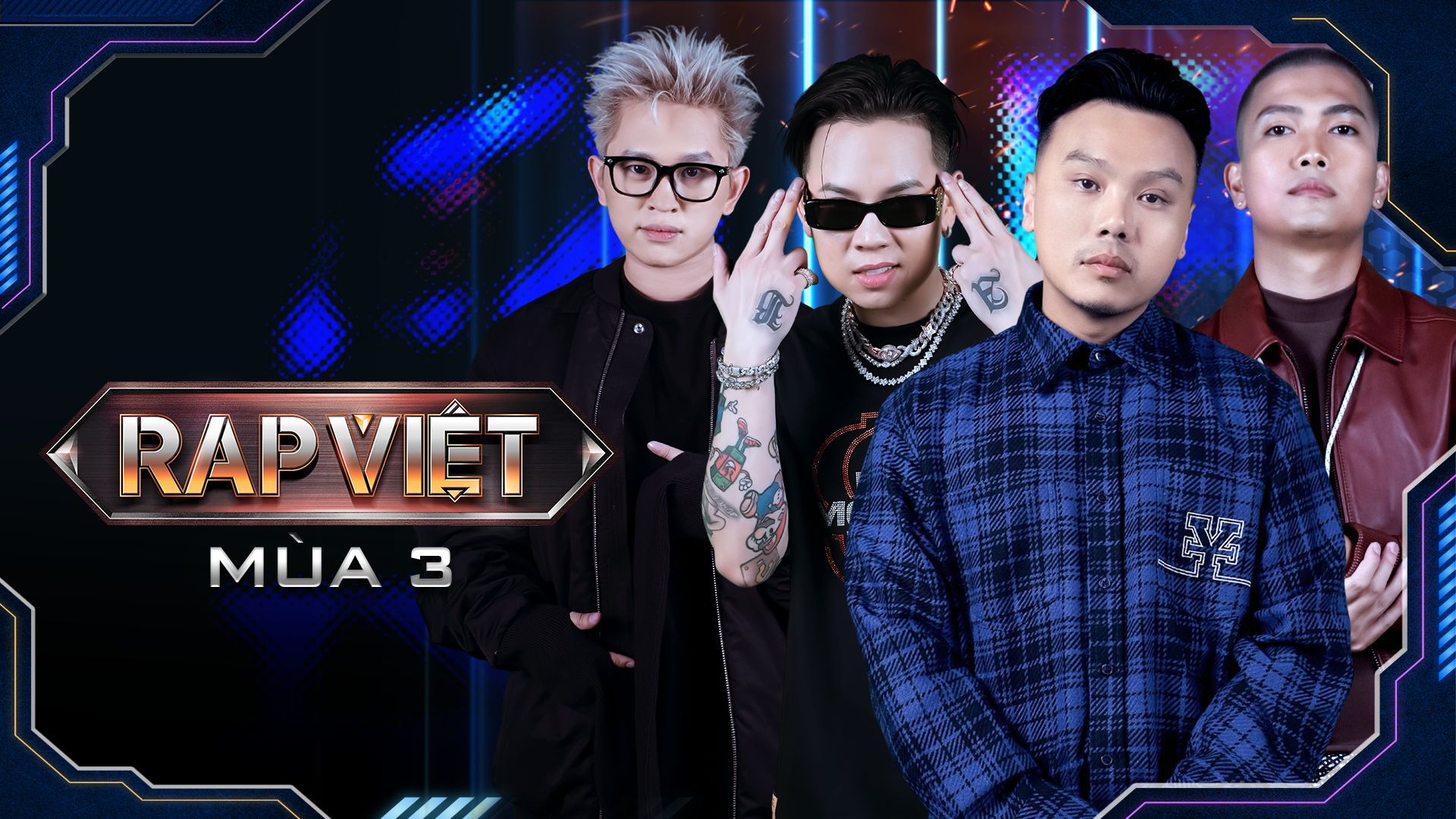 Rap Việt - Mùa 3 | Rap Việt - Mùa 3 Tập 1-16 |VieON