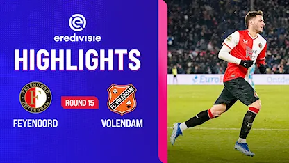 Highlights Feyenoord - Volendam (Vòng 15 - Giải VĐQG Hà Lan 2023/24) | VieON