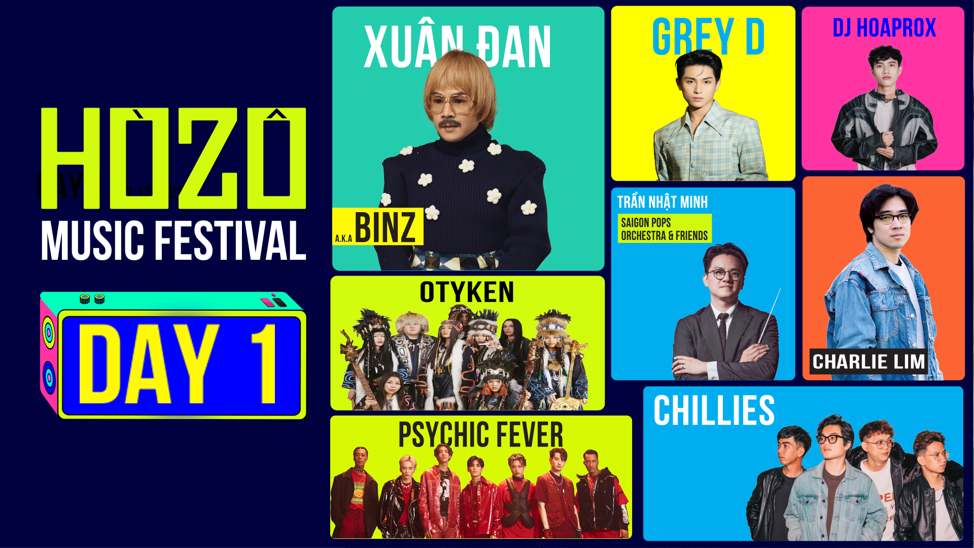 HOZO Music Festival 2023 - Lễ Hội Âm Nhạc Quốc Tế HOZO | Tập 1-10 |VieON