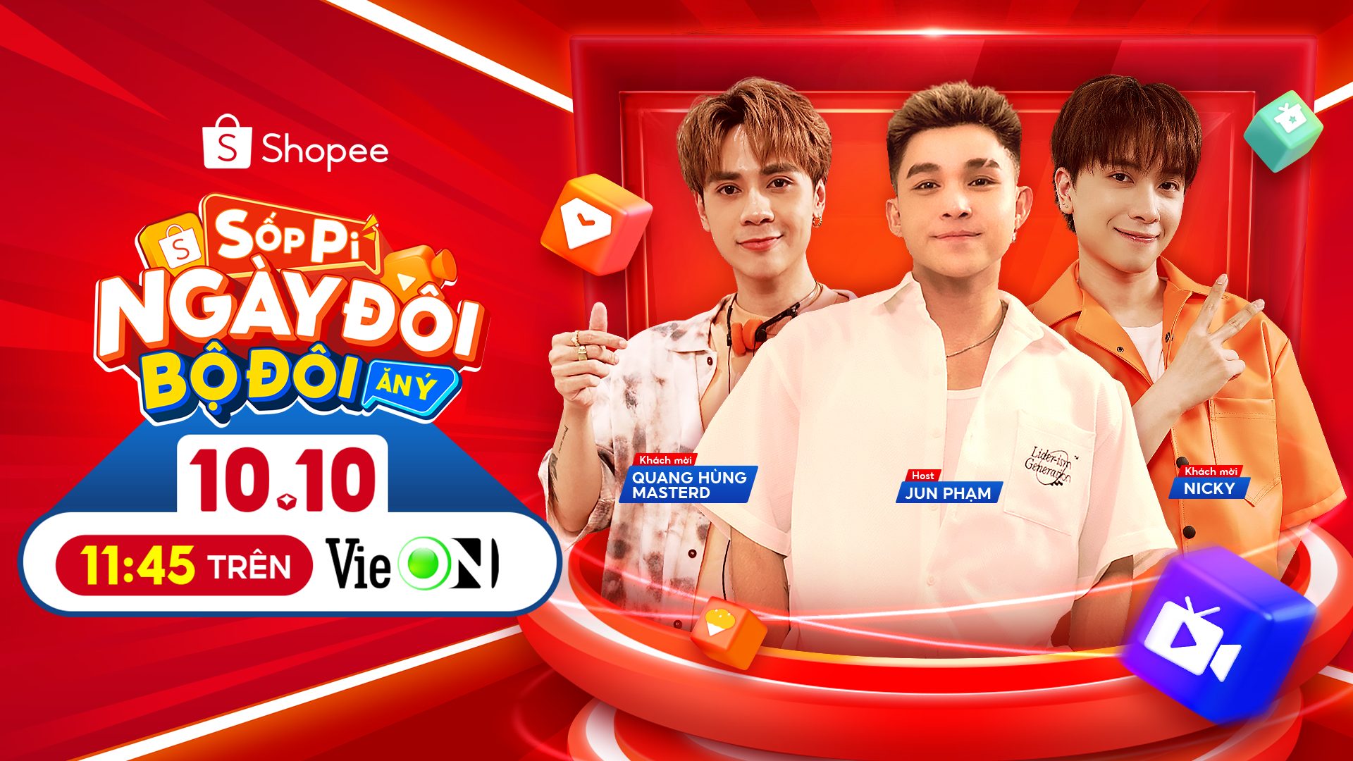 Sốp Pi Ngày Đôi - Cặp Đôi Ưng Ý | Tập 1-2 |VieON