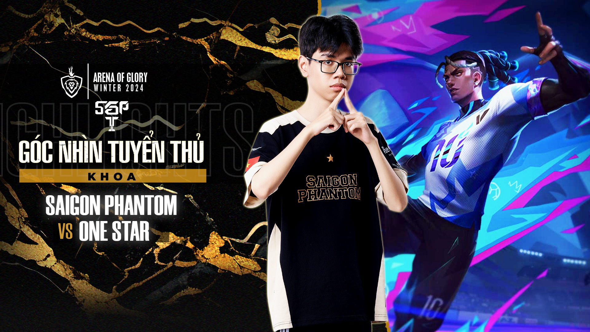 Góc Nhìn Tuyển Thủ : SGP Khoa - Raz (SGP vs 1S) | VieON