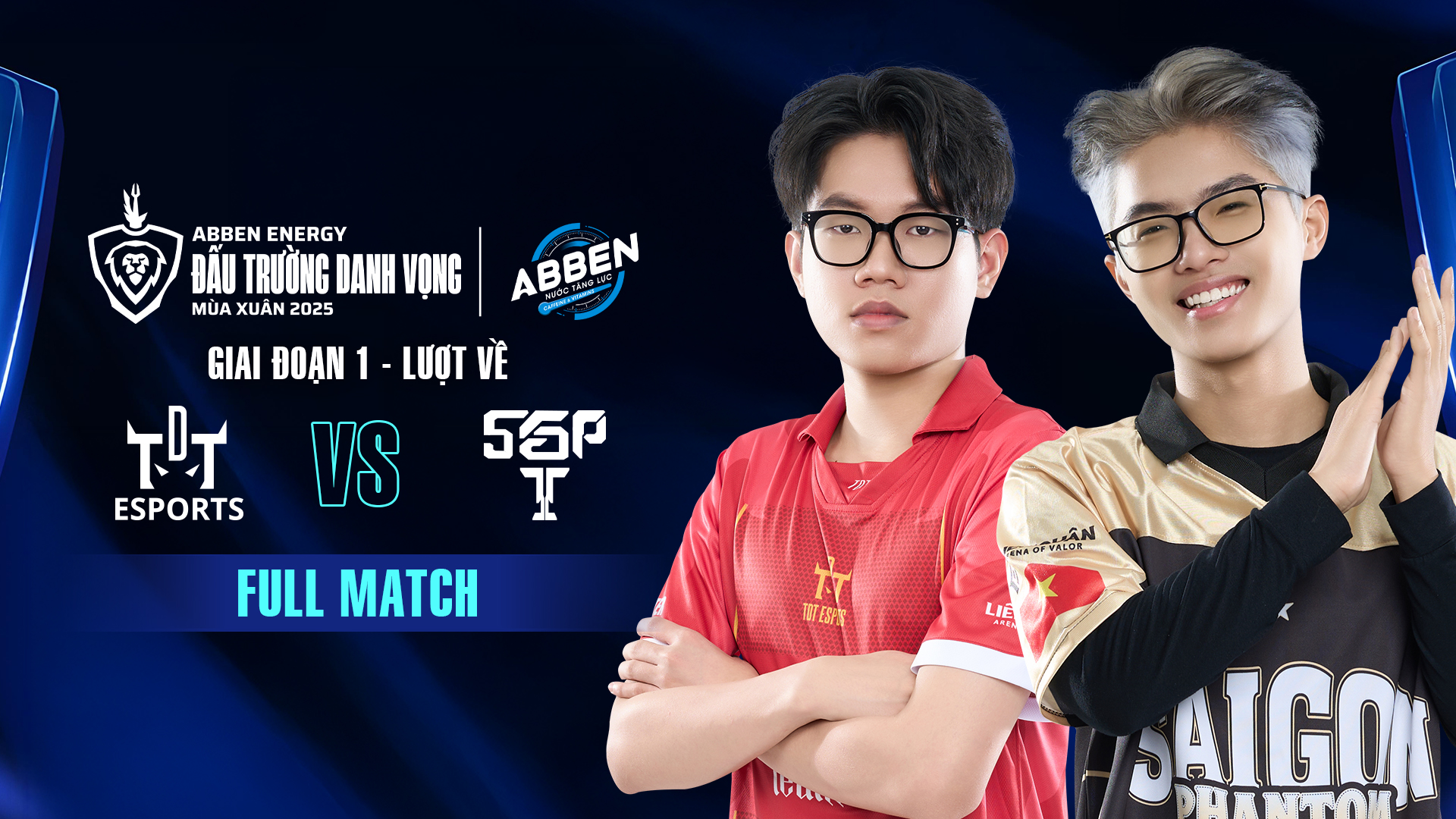Full Match The Daredevil Team - Saigon Phantom (Giai đoạn 1 ĐTDV Mùa Xuân 2025) | VieON